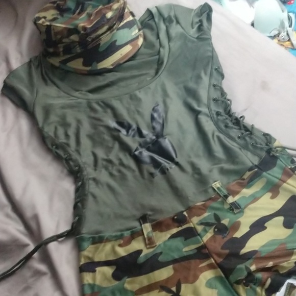 PLAYBOY | Other | Playboy Boot Camp Costume | Poshmark